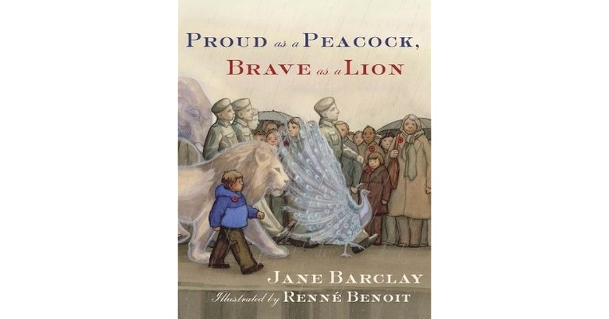Proud as a Peacock, Brave as a Lion by Jane Barclay — Reviews ...
