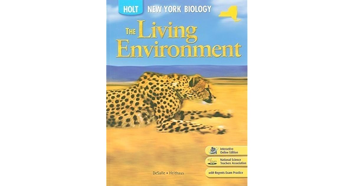 The Living Environment: Holt Biology : New York Edition by Rob DeSalle ...