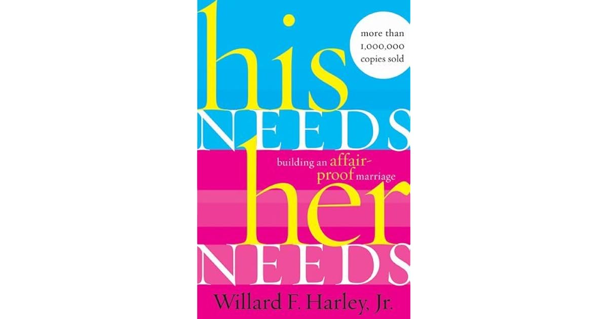His Needs Her Needs by Willard F. Harley Jr.