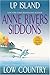 Books by Anne Rivers Siddons (Author of Low Country)