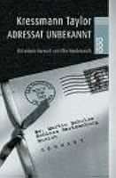 Address Unknown by Kathrine Kressmann Taylor
