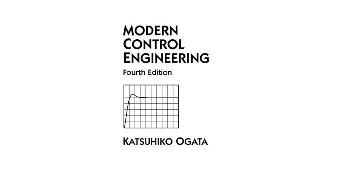 Modern Control Engineering by Katsuhiko Ogata