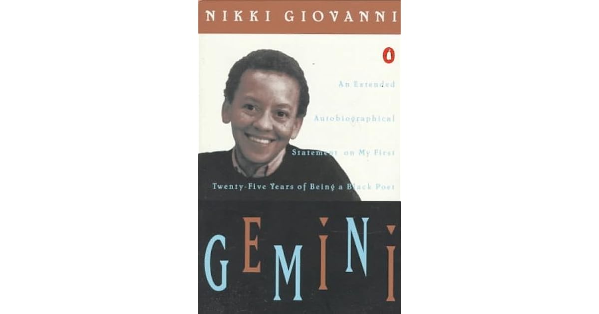 Gemini: An Extended Autobiographical Statement on My First Twenty-Five ...