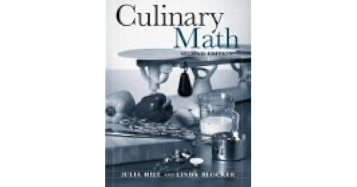 Culinary Math by Julia Hill
