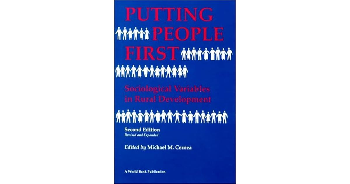 Putting People First: Sociological Variables in Rural Development by ...
