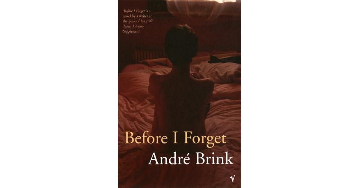 Before I Forget by André Brink