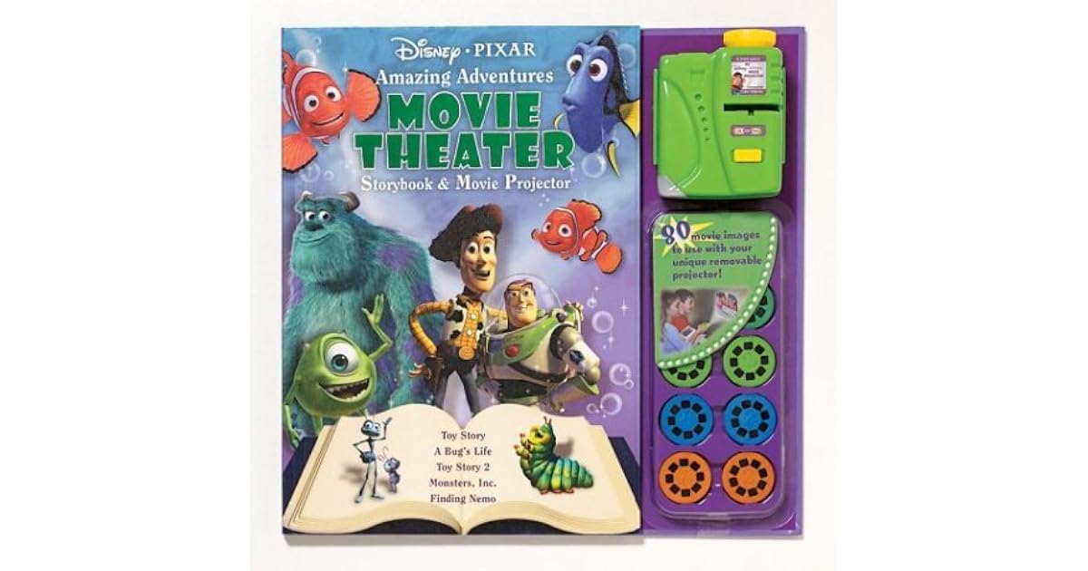 Disney Pixar Amazing Adventures: Movie Theater Storybook & Movie ...