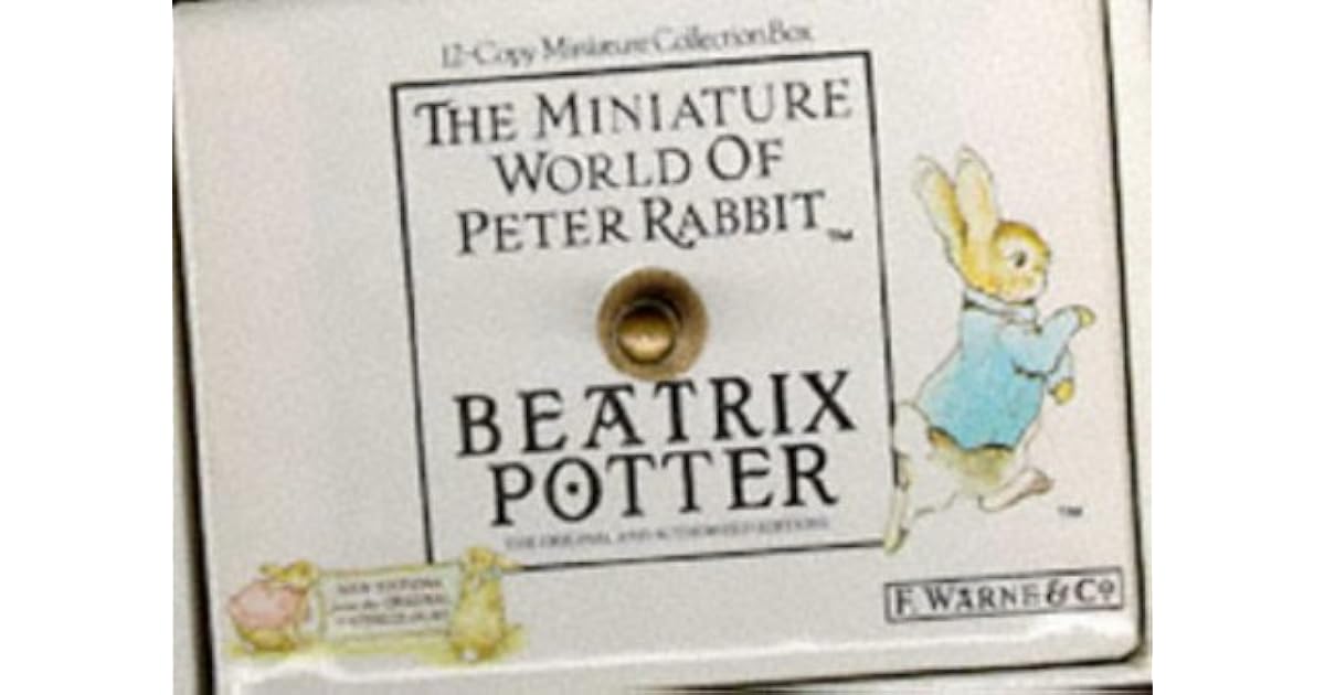 The Miniature World of Peter Rabbit: 12-Copy Miniature Collection Box ...