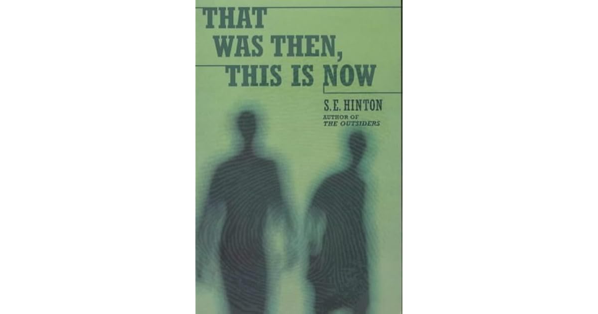 That Was Then, This Is Now by S.E. Hinton