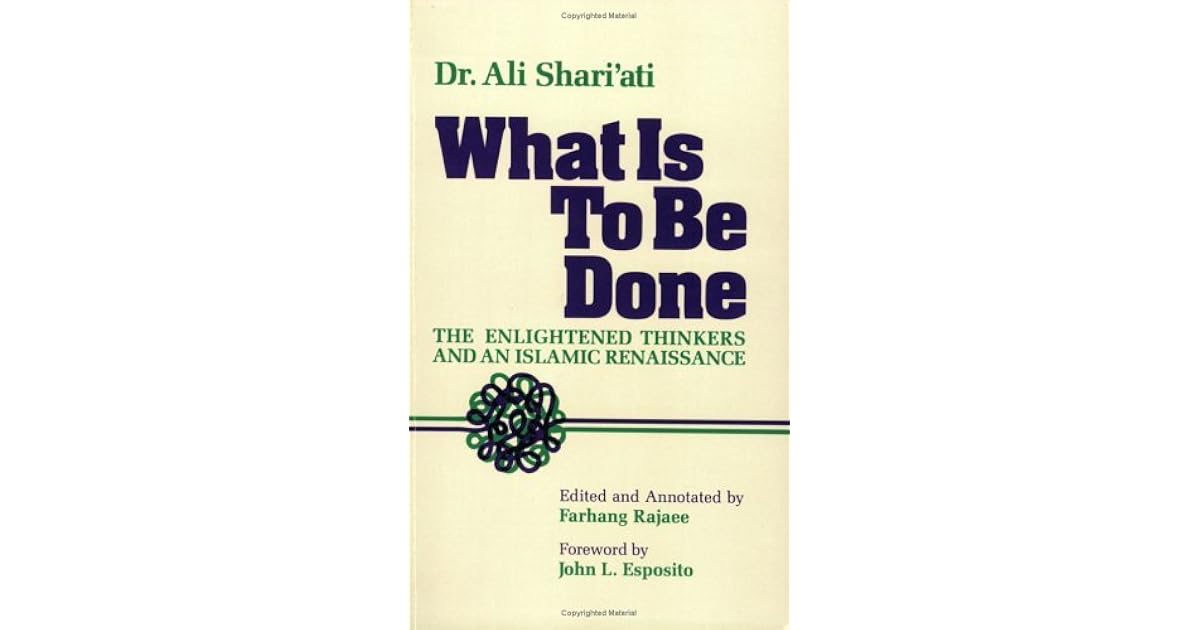 What Is To Be Done by Ali Shariati