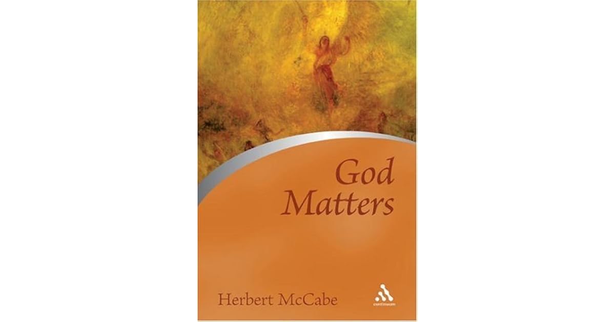 God Matters by Herbert McCabe
