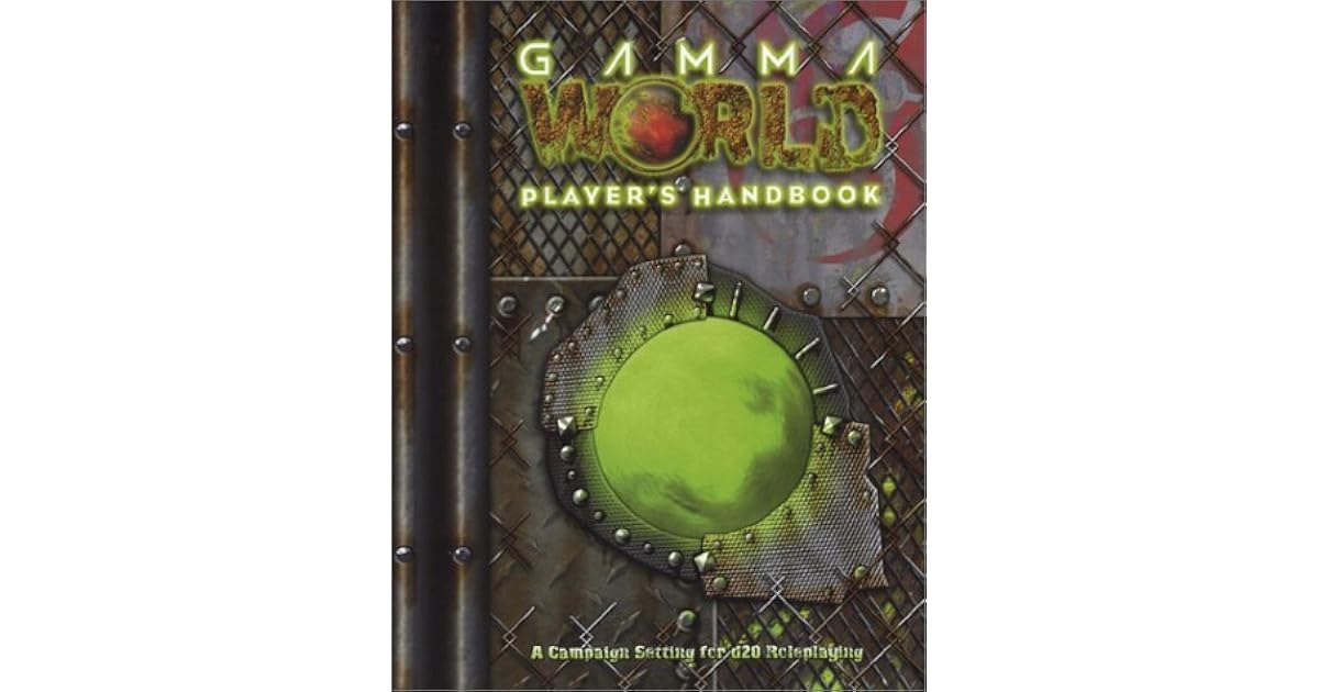 Gamma World Player's Handbook by Bruce Baugh