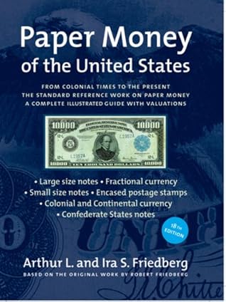 Paper Money Of The United States: A Complete Illustrated Guide With ...