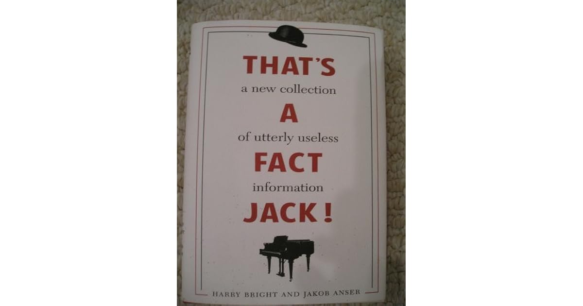That's a Fact, Jack! by Harry Bright