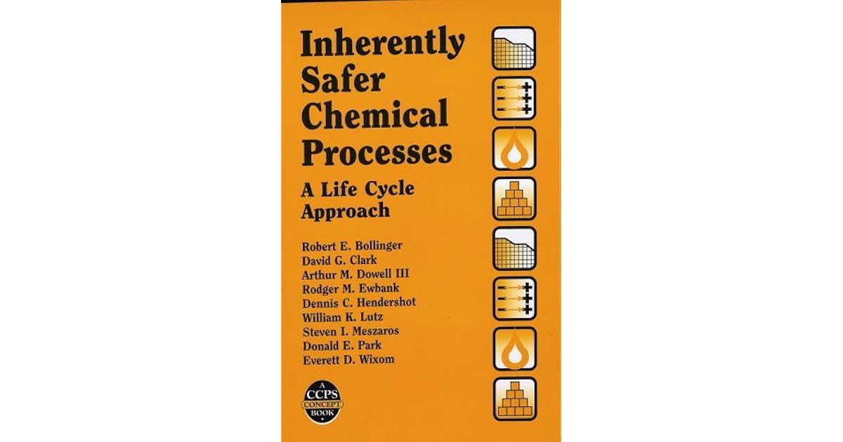 Inherently Safer Chemical Processes: A Life Cycle Approach (Center for ...