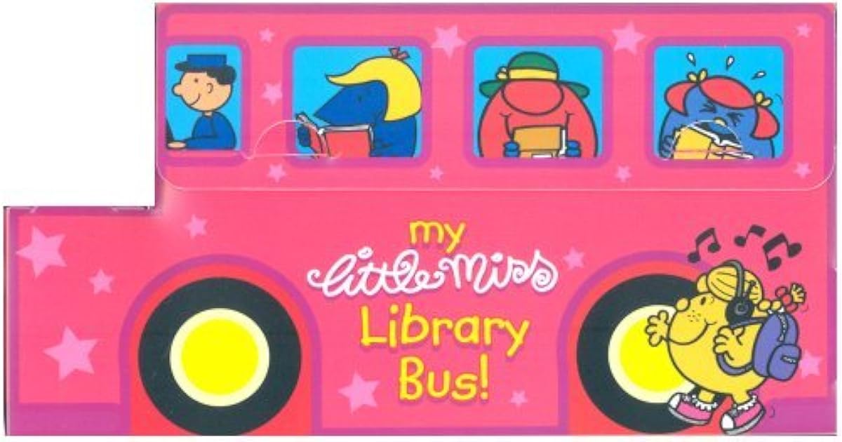 My Little Miss Library Bus by Roger Hargreaves