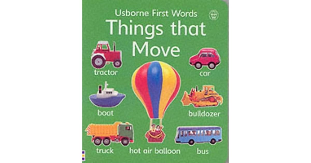 Things That Move by Jo Litchfield