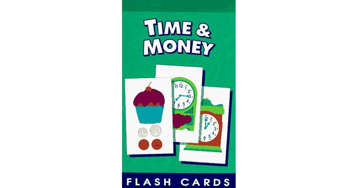 Time & Money Flash Cards by School Zone
