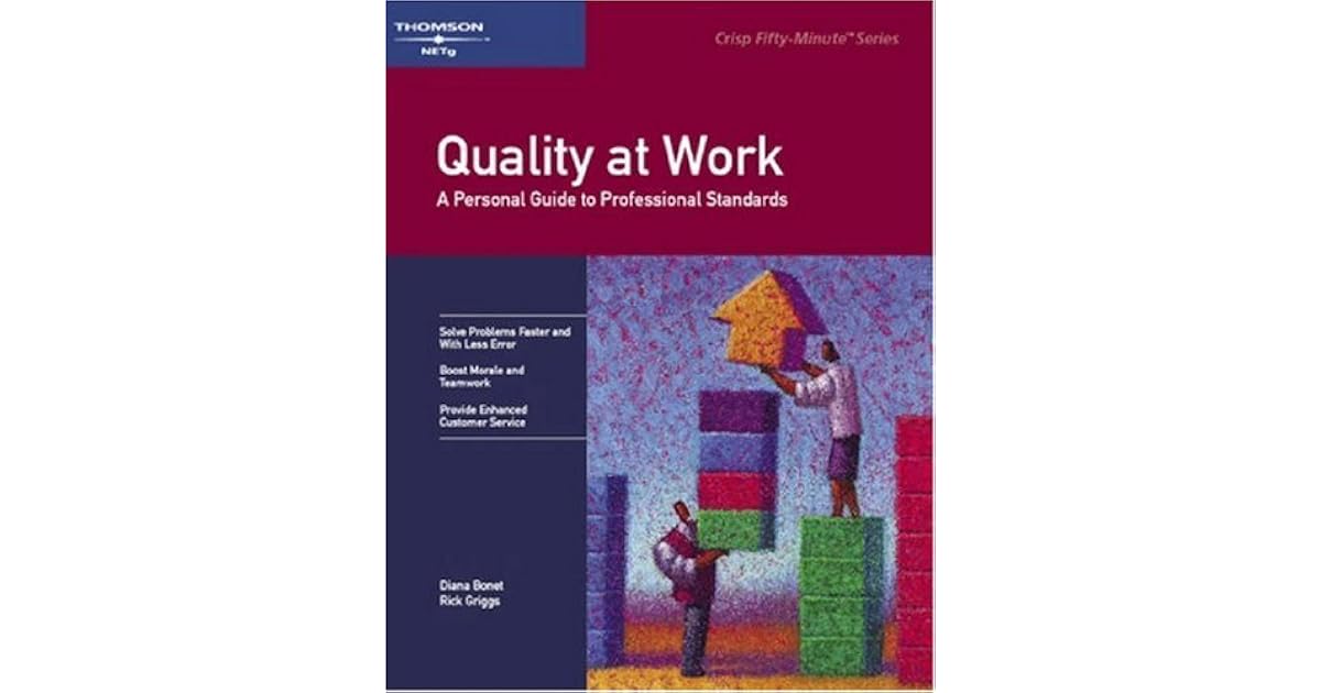 Quality At Work: A Personal Guide To Professional Standards by Diane Bone
