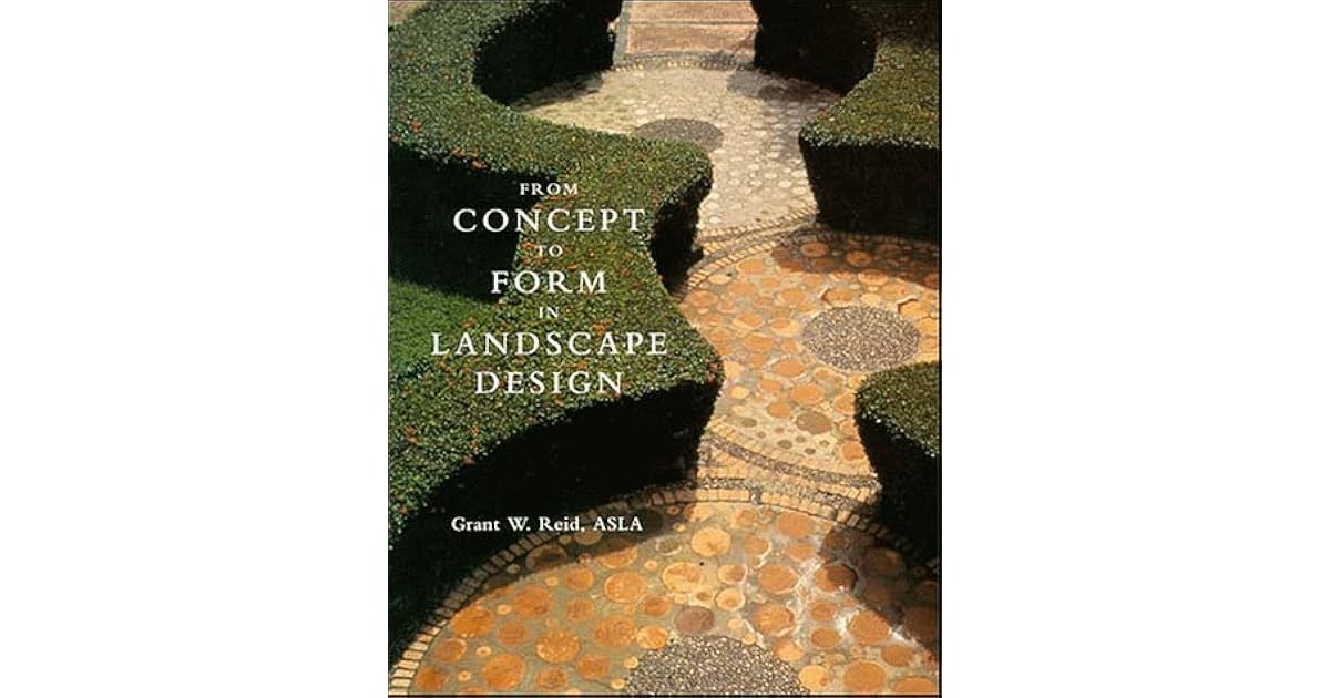From Concept To Form: In Landscape Design by Grant W. Reid