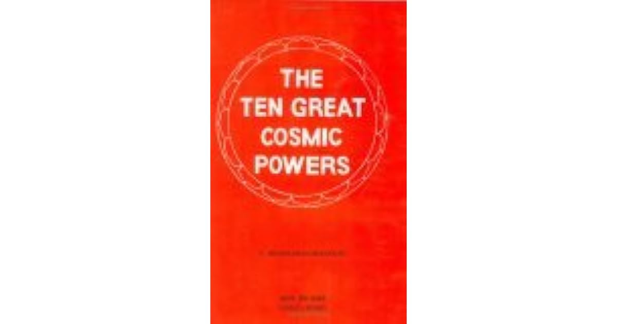 The Ten Great Cosmic Powers by S. Shankaranarayanan