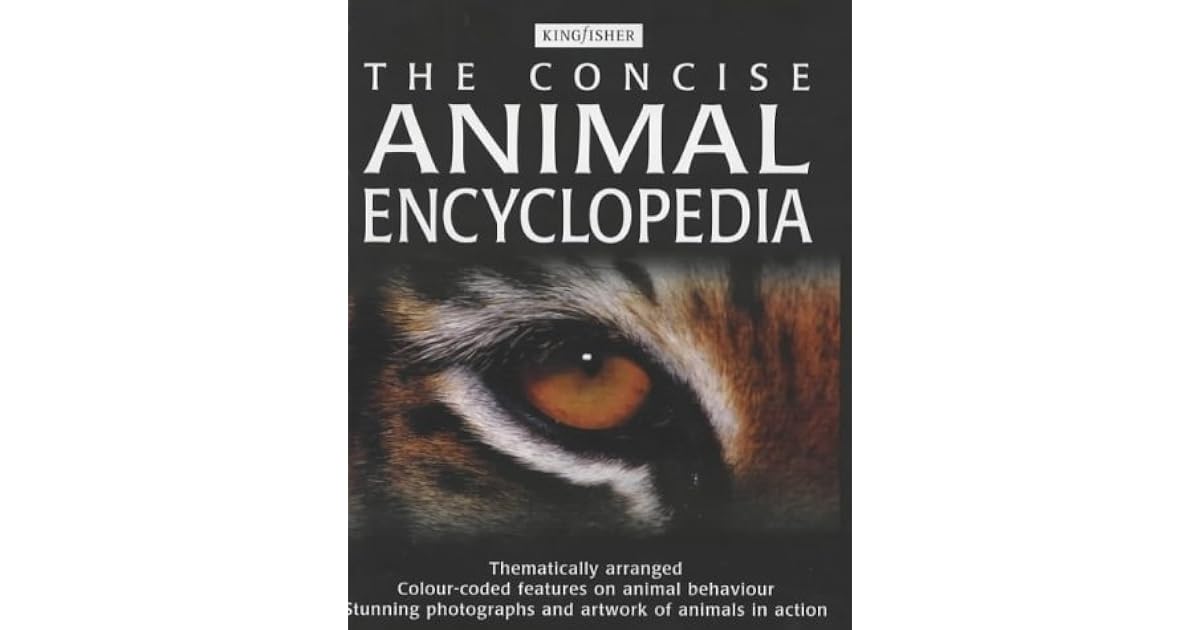 The Concise Animal Encyclopedia by David Burnie