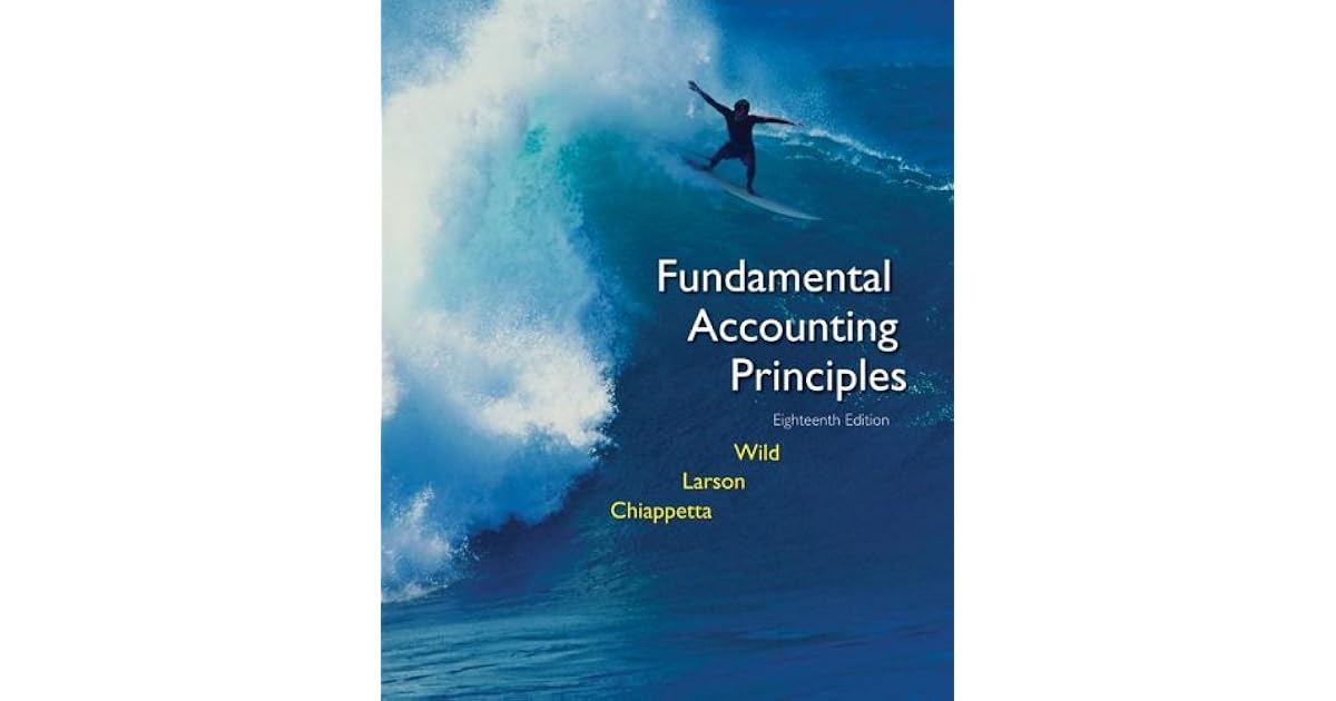 Fundamental Accounting Principles Volume 1 (Ch 1 12) Softcover With ...