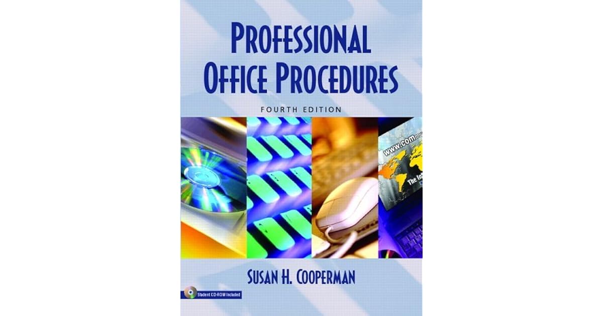 Professional Office Procedures by Susan H. Cooperman