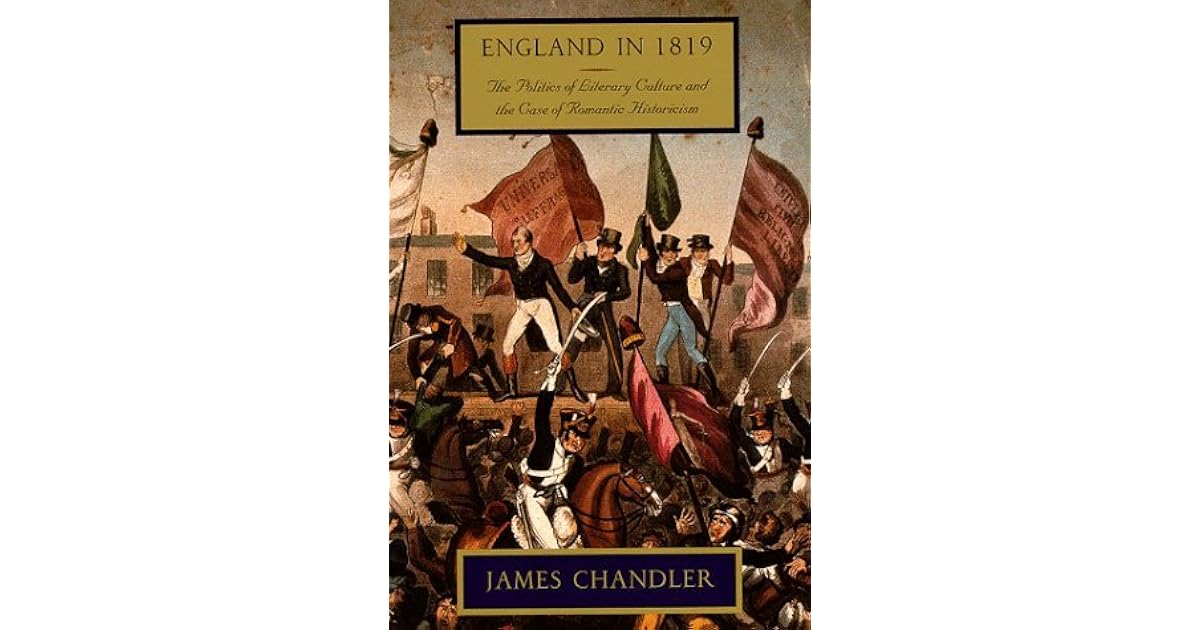 England in 1819: The Politics of Literary Culture and the Case of ...