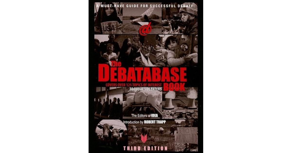 The Debatabase Book: A Must-Have Guide for Successful Debate by The ...