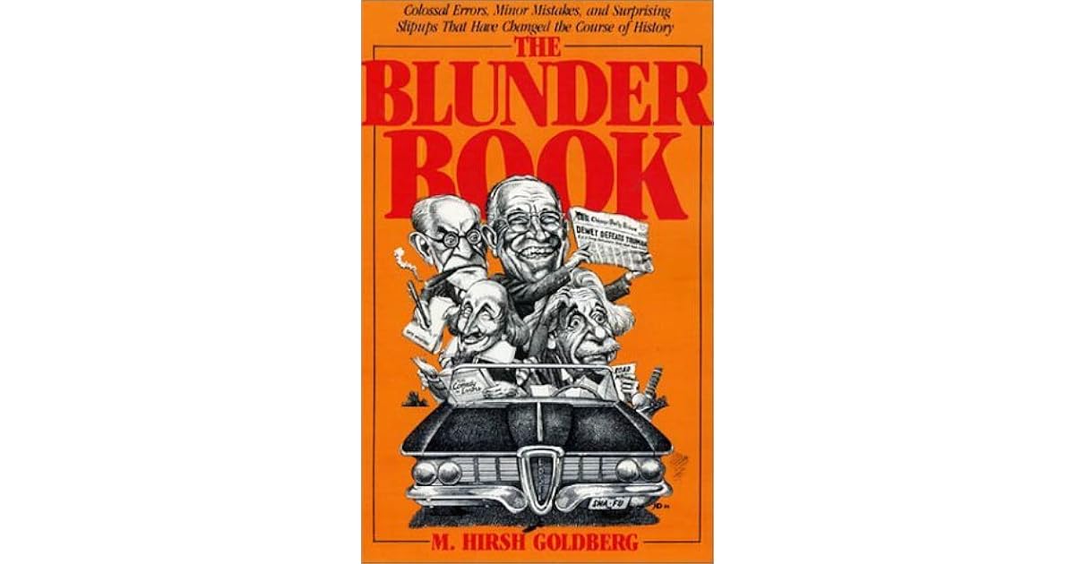 Blunder Book: Gigantic by M.H. Goldberg