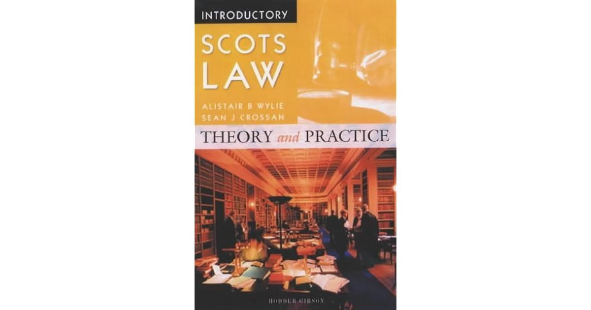 Introductory Scots Law by Sean Crossan