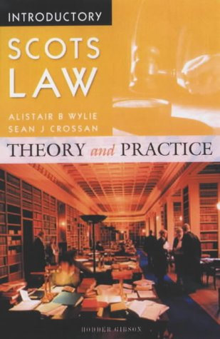 Introductory Scots Law by Sean Crossan