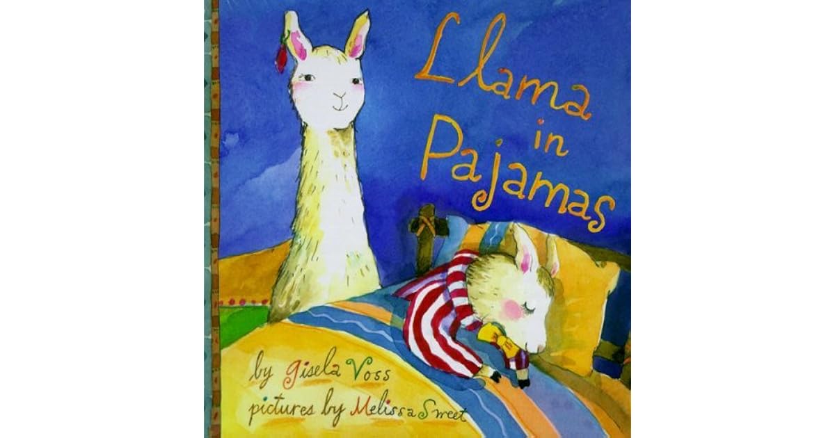 Llama in Pajamas by Gisela Voss