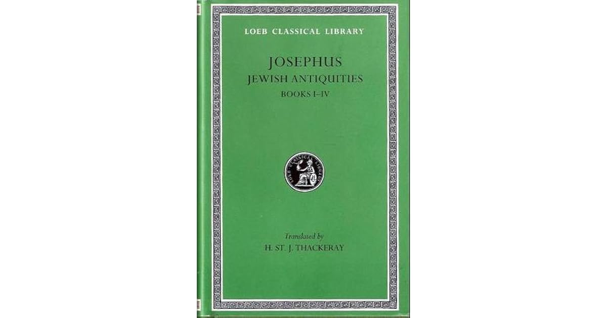 Jewish Antiquities, Books I-IV by Flavius Josephus