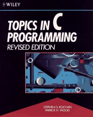 Topics in C Programming by Stephen G. Kochan
