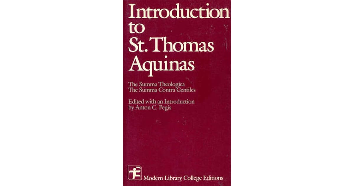 Introduction to Saint Thomas Aquinas by Thomas Aquinas