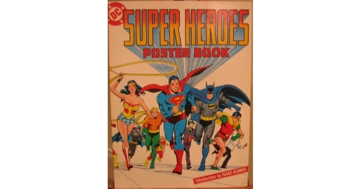 DC Super Heroes Poster Book by Isaac Asimov