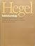 Books by Georg Wilhelm Friedrich Hegel (Author of Phenomenology of Spirit)