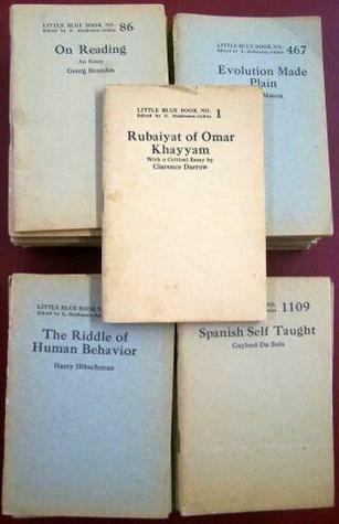 Little Blue Book Series by E. Haldeman-Julius