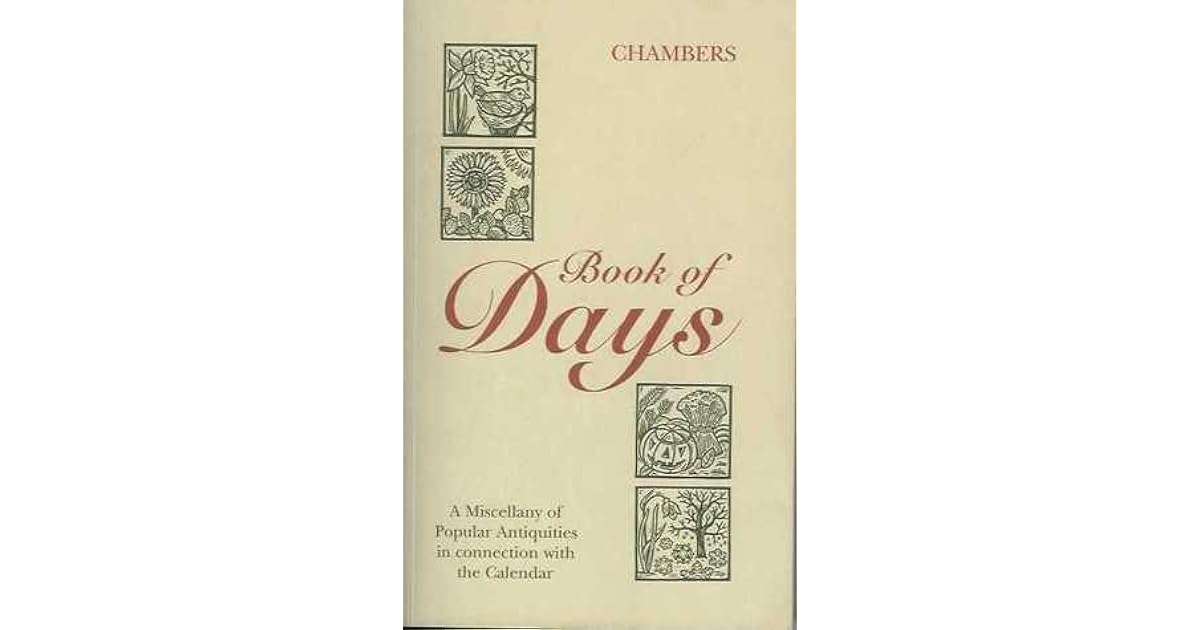 The Book of Days by Robert Chambers