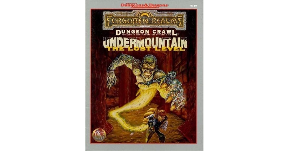 Undermountain: The Lost Level (Forgotten Realms) by Steven Schend