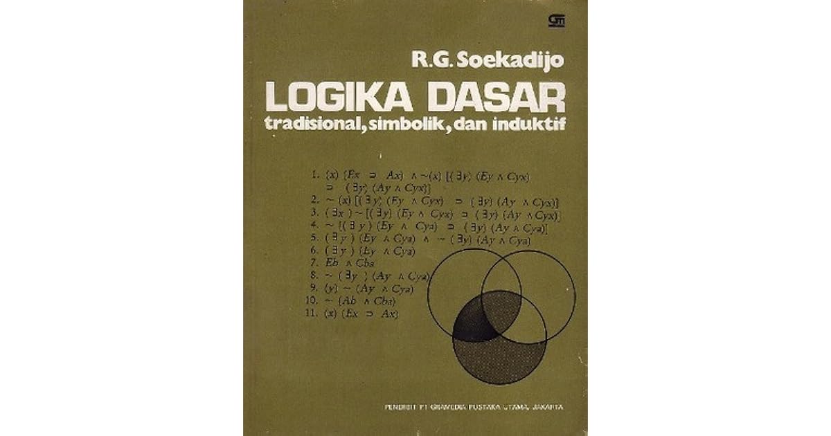 Logika Dasar: Tradisional, Simbolik, dan Induktif by R.G. Soekadijo