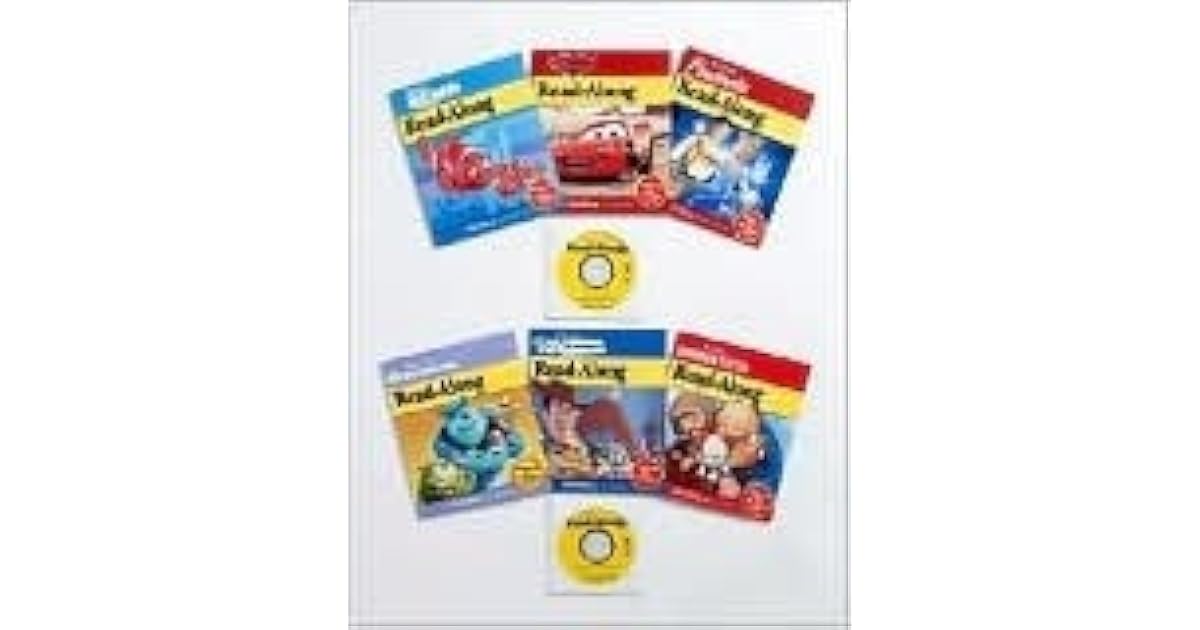 Walt Disney Read-Along Value Pack: Finding Nemo, Cars, Cinderella ...