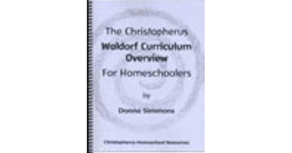 The Christopherus Waldorf Curriculum Overview for Homeschoolers by ...