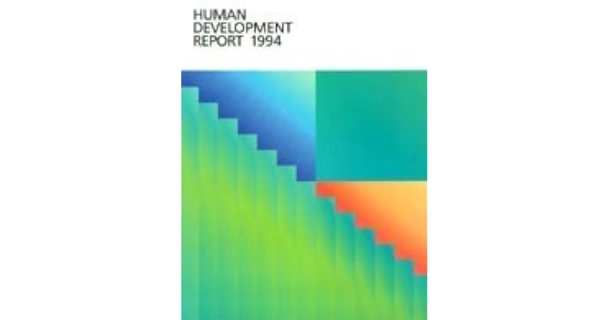 Human Development Report 1994 by United Nations Development Programme