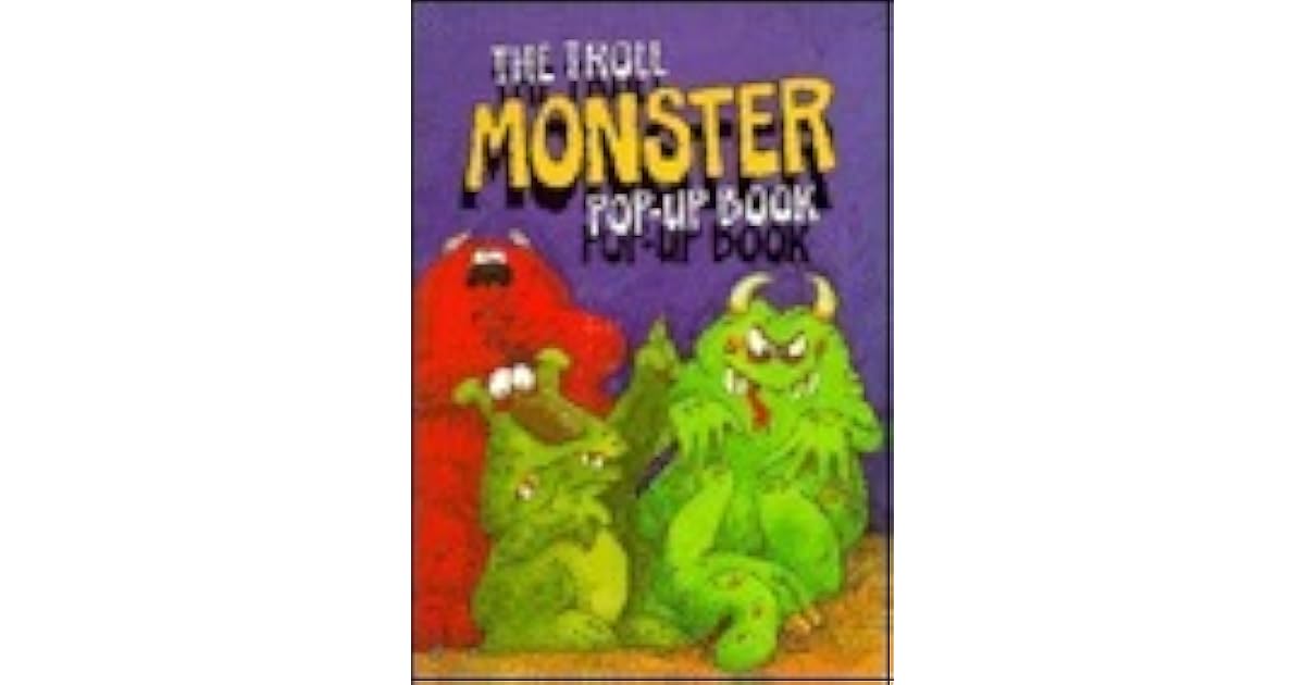 The Troll Monster Pop-Up Book by Karen Ravn