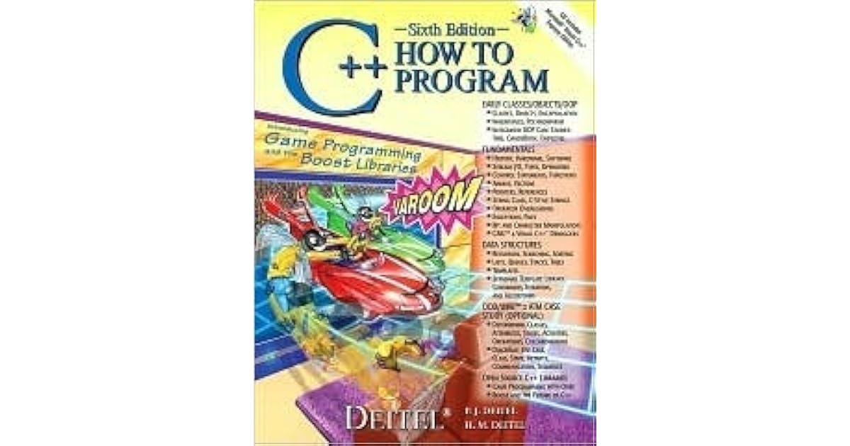 C++ How to Program by Paul Deitel