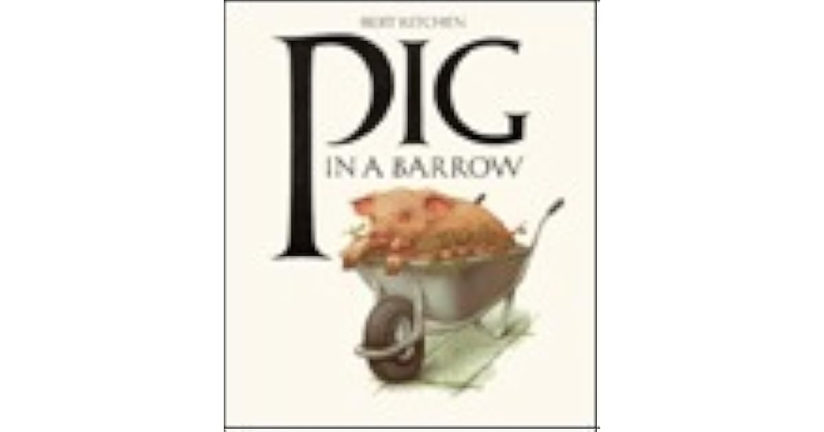 Pig In A Barrow by Bert Kitchen
