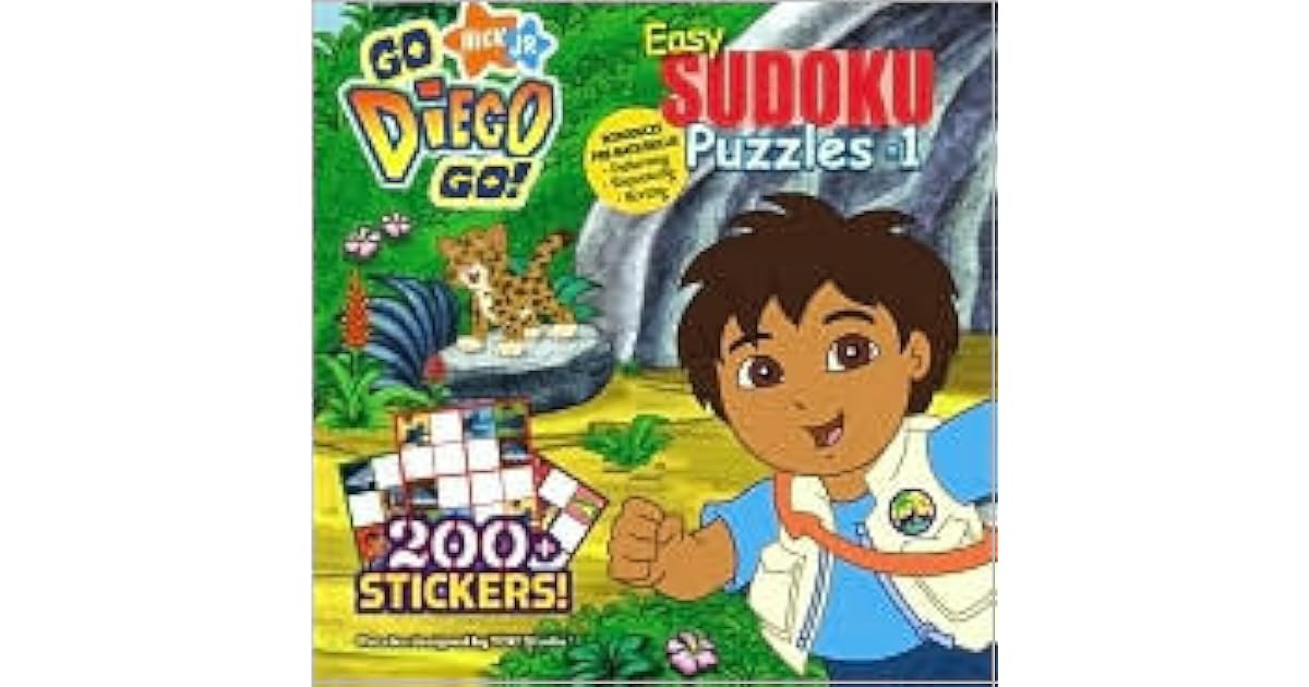 Go, Diego, Go! Easy Sudoku Puzzles #1 by Craig Yoe